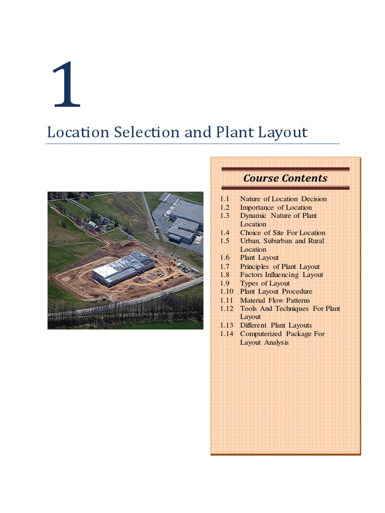 Location Selection in Industrial Engineering | PDF | Labour Economics ...