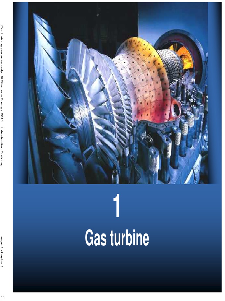 1 Gasturbine PDF | PDF | Turbine | Gas Turbine
