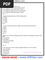 Sheet Metal Exam Questions and Answers | PDF | Sheet Metal | Metals