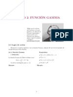 s02 - Función Gamma y Funcion Beta | PDF | Integral | Función (Matemáticas)