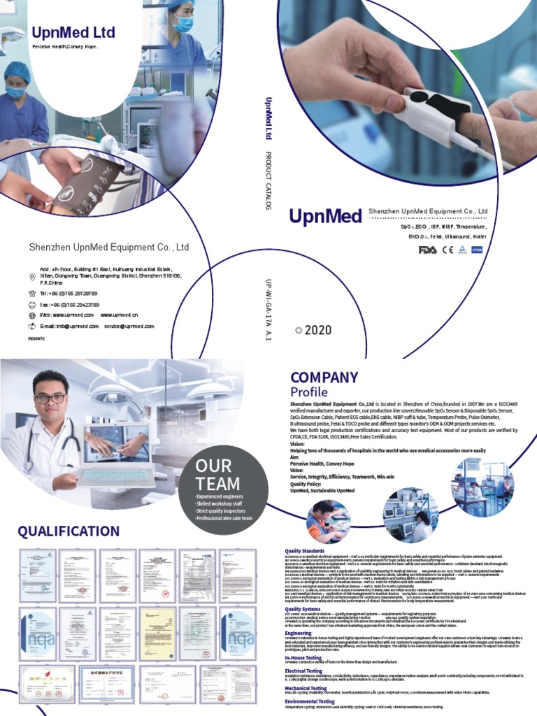 UPNMED Catalog2020 PDF | PDF | Medical Device