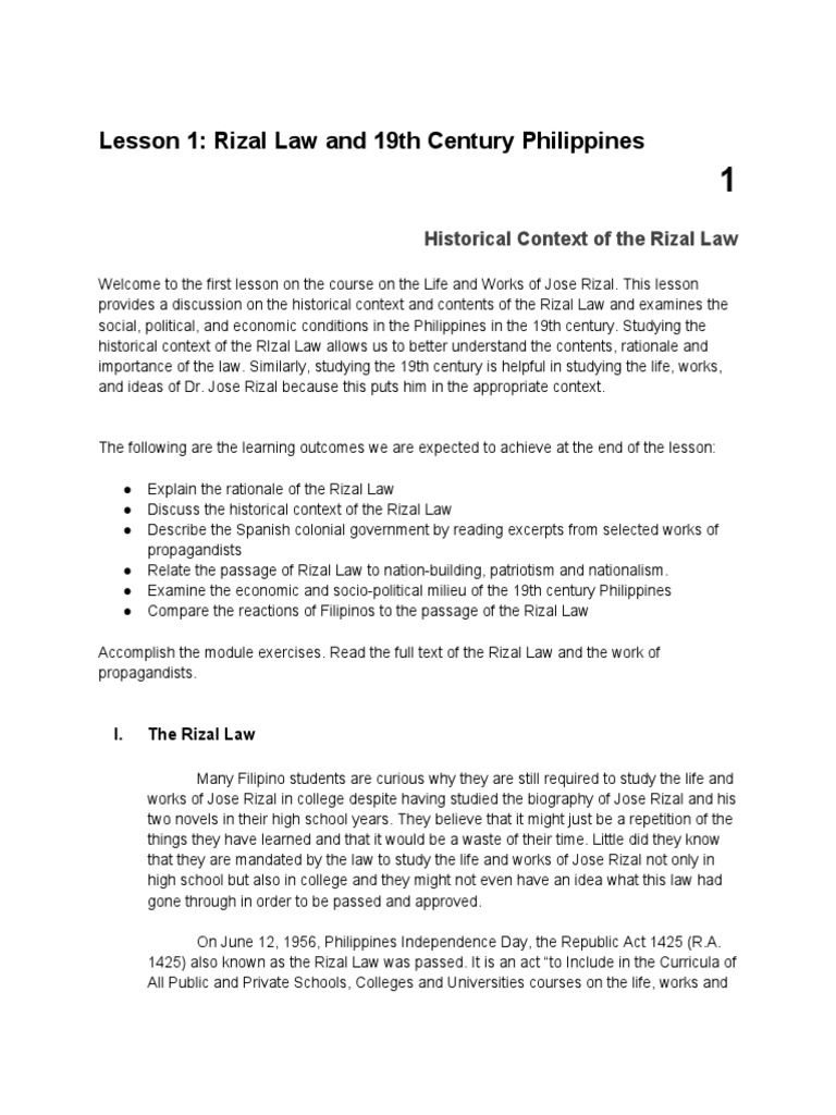 BL-GE-6300-LEC-1933T LIFE AND WORKS OF JOSE RIZAL - Transcripts | PDF | Philippines