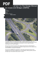 Design Manual For Roads and Bridges | PDF