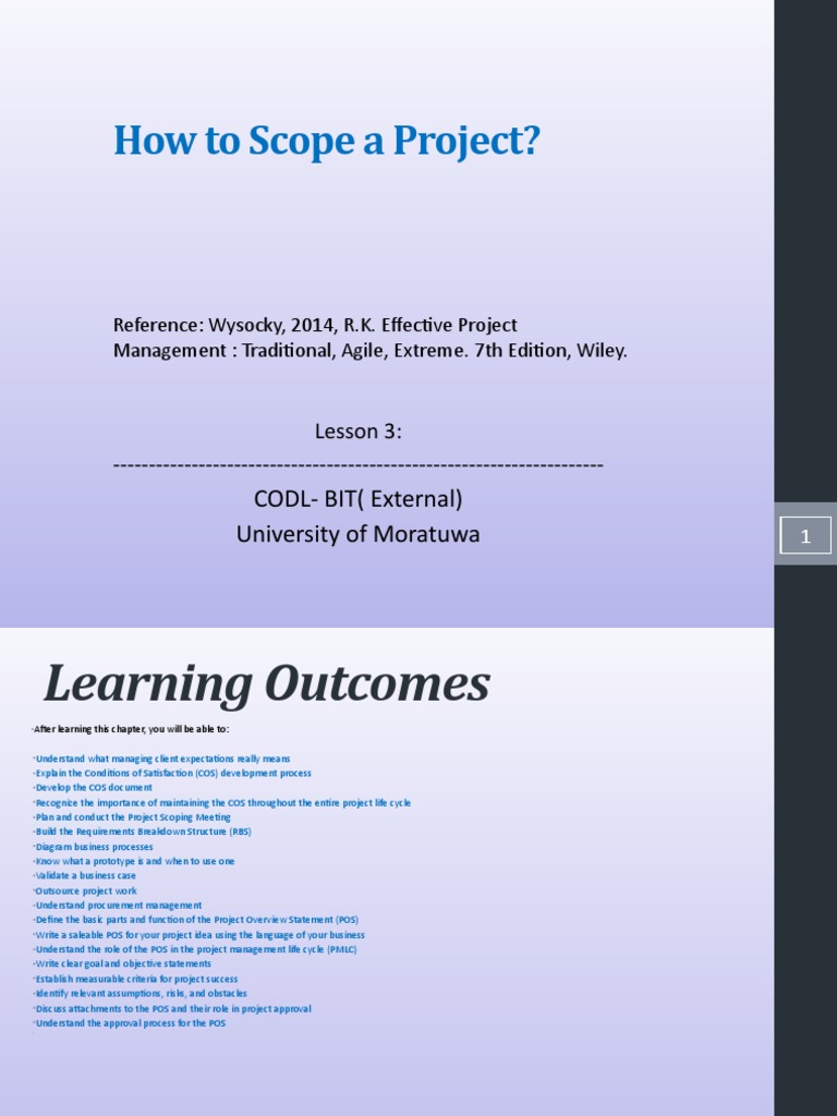 Managing Client Expectations: A Guide to Scoping Projects Through ...