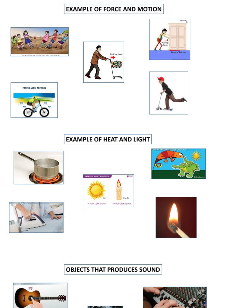 Example of Force and Motion | PDF