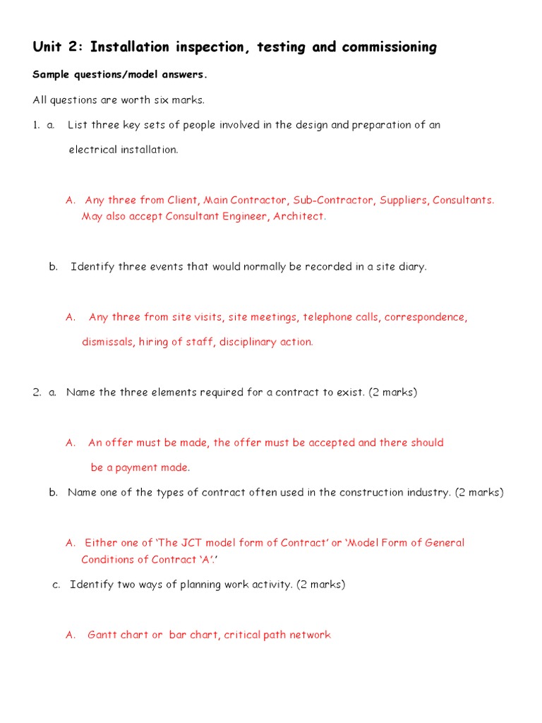 Installation Testing & Commissioning Guide | PDF | Wire | Power Engineering