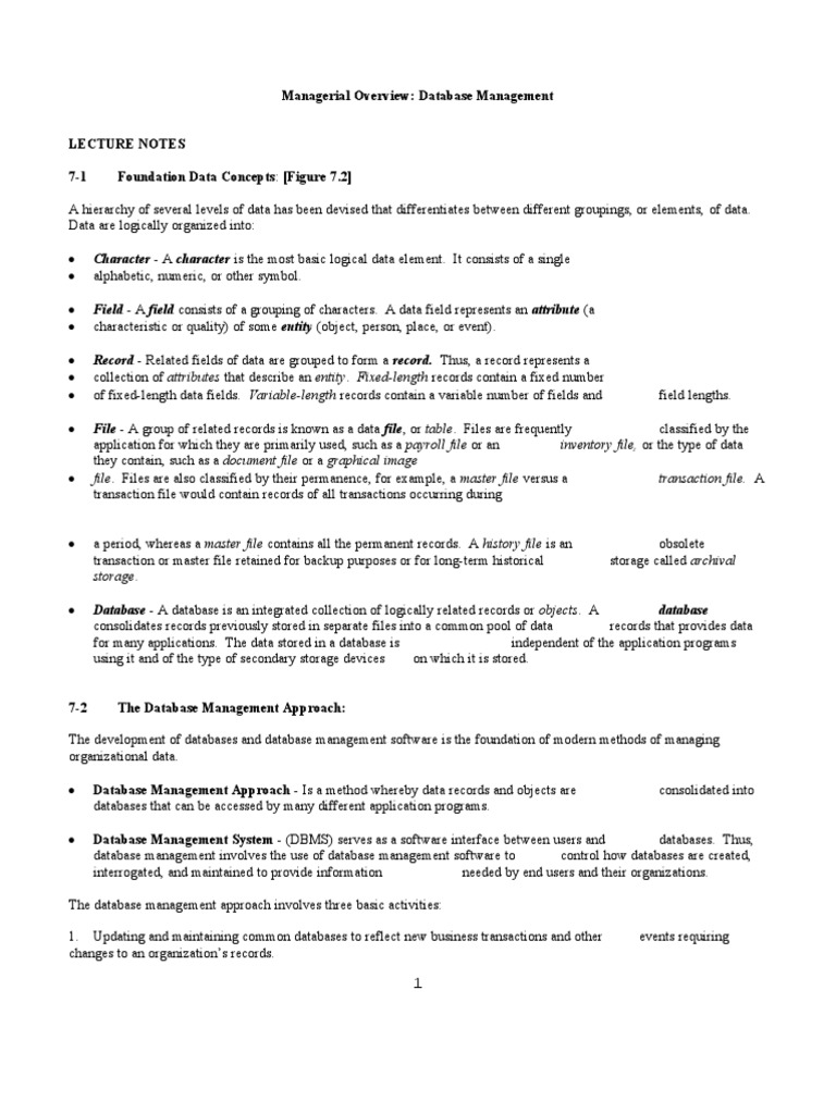 Inventory File, or The Type of Data File. Files Are Also Classified by ...