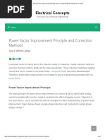 Presentation On Power Factor Improvement | PDF | Capacitor | Electric ...