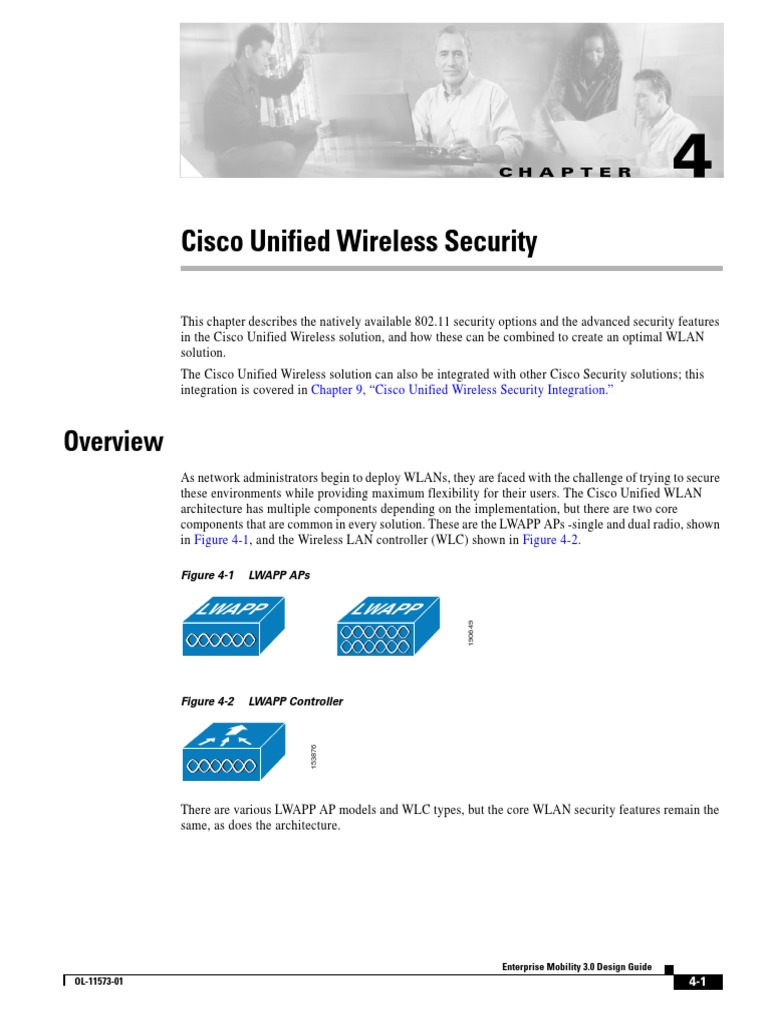 Cisco Unified Wireless Security: Lwapp Lwapp | PDF | Wireless Lan ...