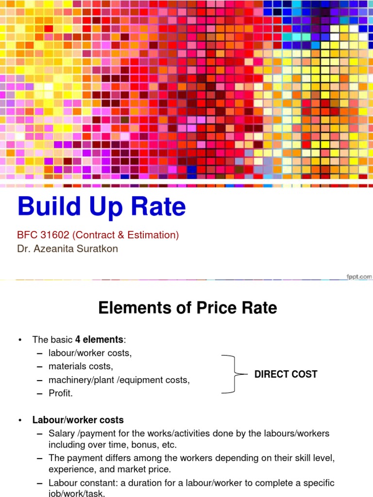 Chapter 3 Build Up Rate | PDF