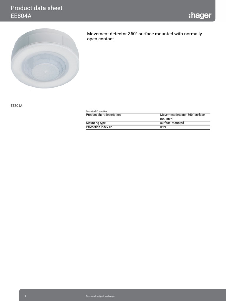 EE804A_Data_Sheet | PDF