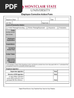 Employee Safety Violation Form | PDF