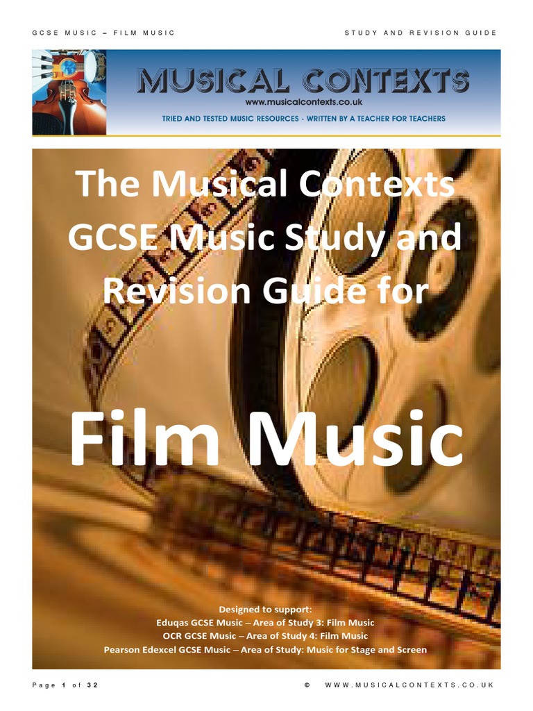 The Musical Contexts GCSE Music Study and Revision Guide For | Download ...