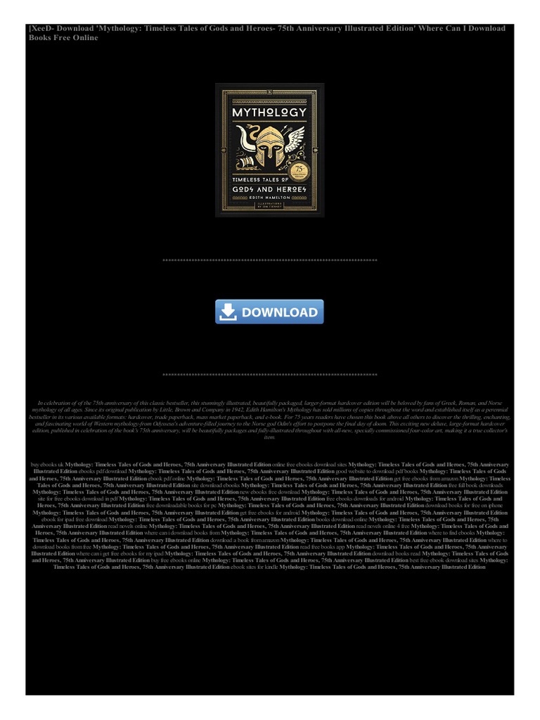 (Xeed-Download 'Mythology: Timeless Tales of Gods and Heroes - 75Th ...