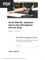 Oracle Web Adi - Explained Step by Step With Diagrams and Case Study - Iavinash PDF | PDF ...