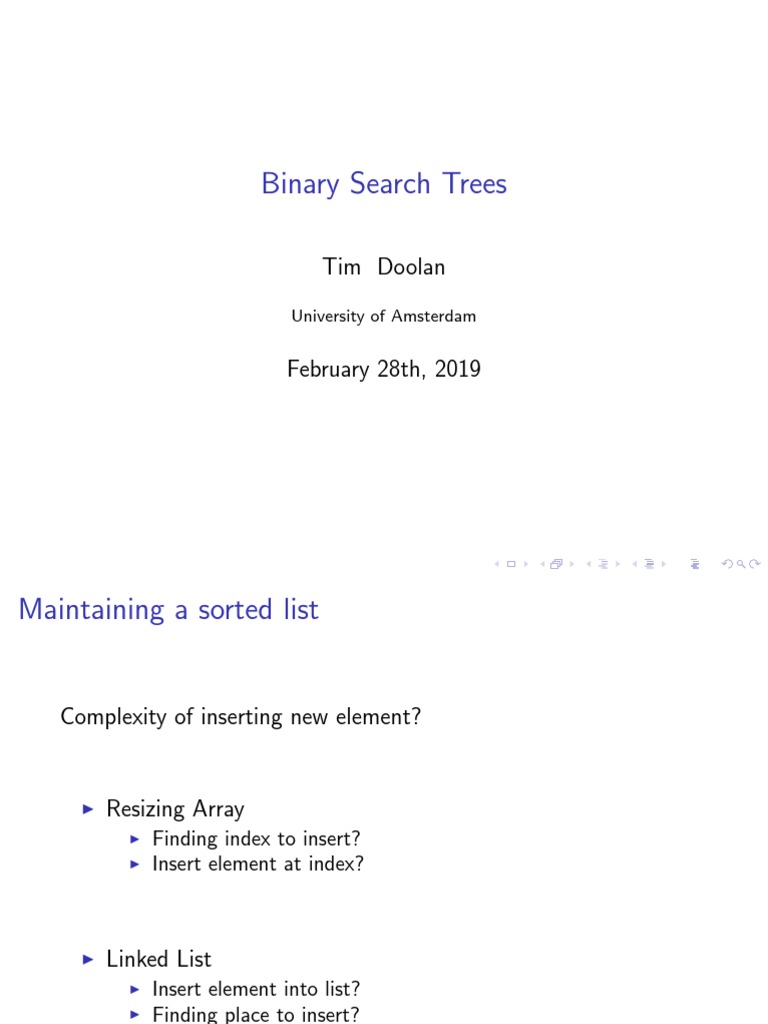 Binary Search Trees Explained | PDF | Theoretical Computer Science | Information Retrieval