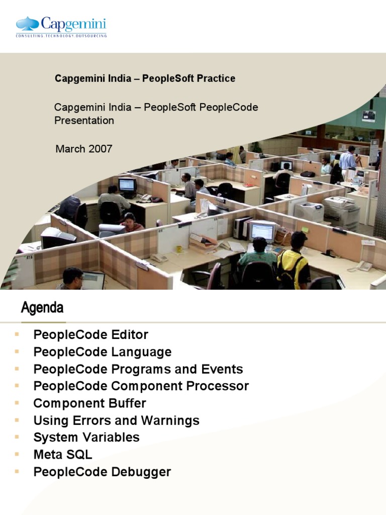 PeopleCode Syntax and Functions Overview | PDF | Subroutine | Variable ...