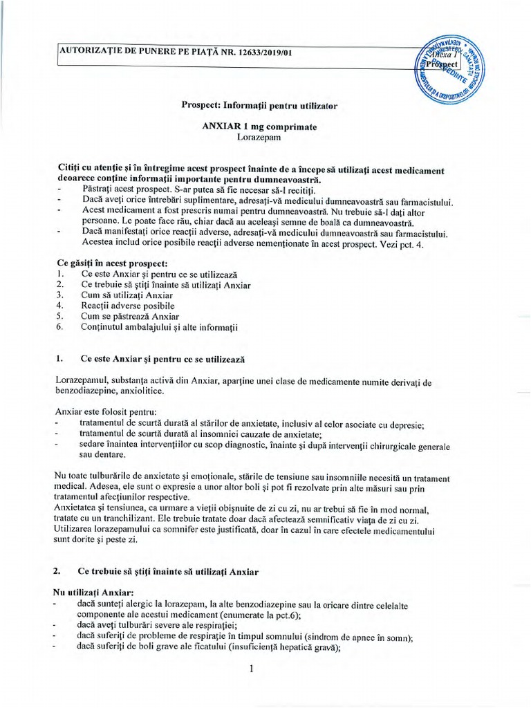 Prospect Anxiar PDF | PDF