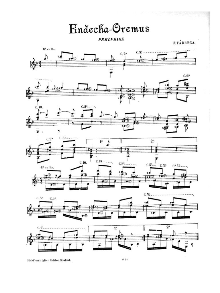 Endecha Oremus | PDF