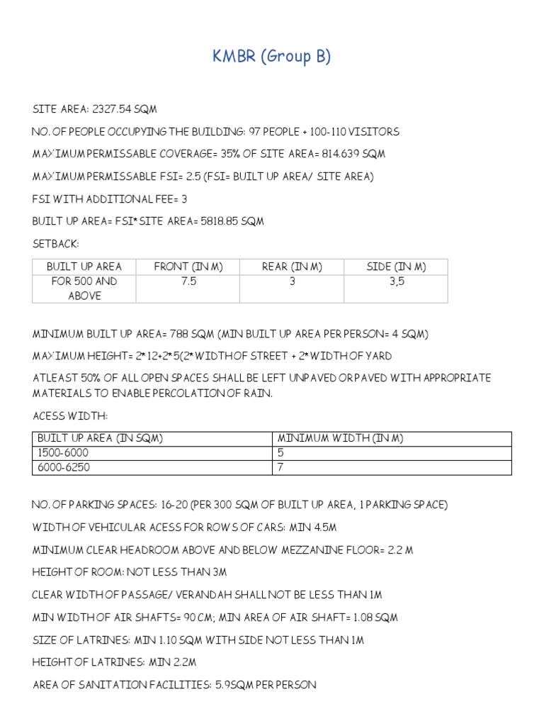 KMBR (Group B) | PDF | Stairs | Door