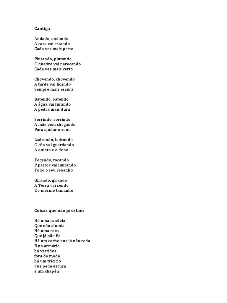 Rimas Perfeitas - Imperfeitas - Maisqueperfeitas - Alice - Vieira | PDF ...