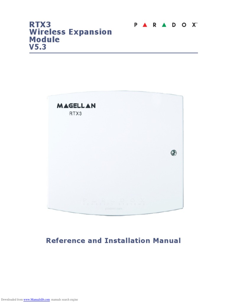 Rtx3 Wireless Expansion V5.3: Reference and Installation Manual | PDF ...