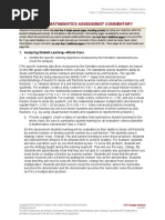 edTPA Task 1 - Planning Commentary | PDF | Equations | Learning