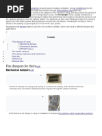 4 Types of Dampers in Hvac (FD, MFD, VCD & NRD) | PDF | Duct (Flow ...