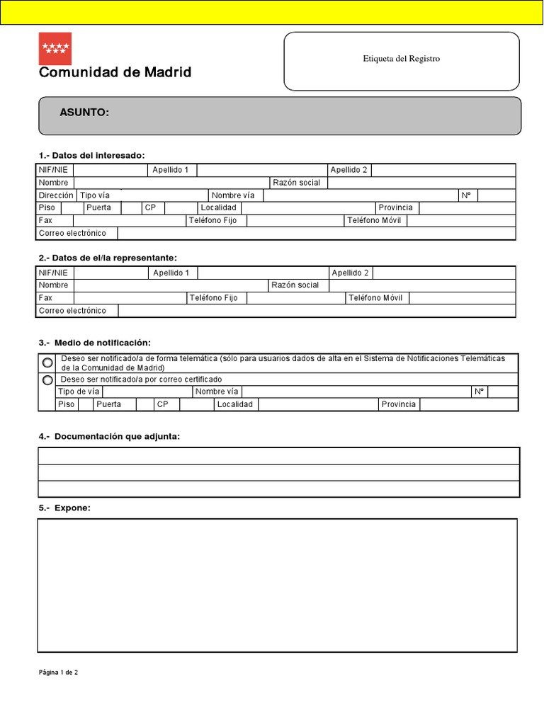 Plantilla Expone - Solicita | PDF | Privacidad de la información | Política