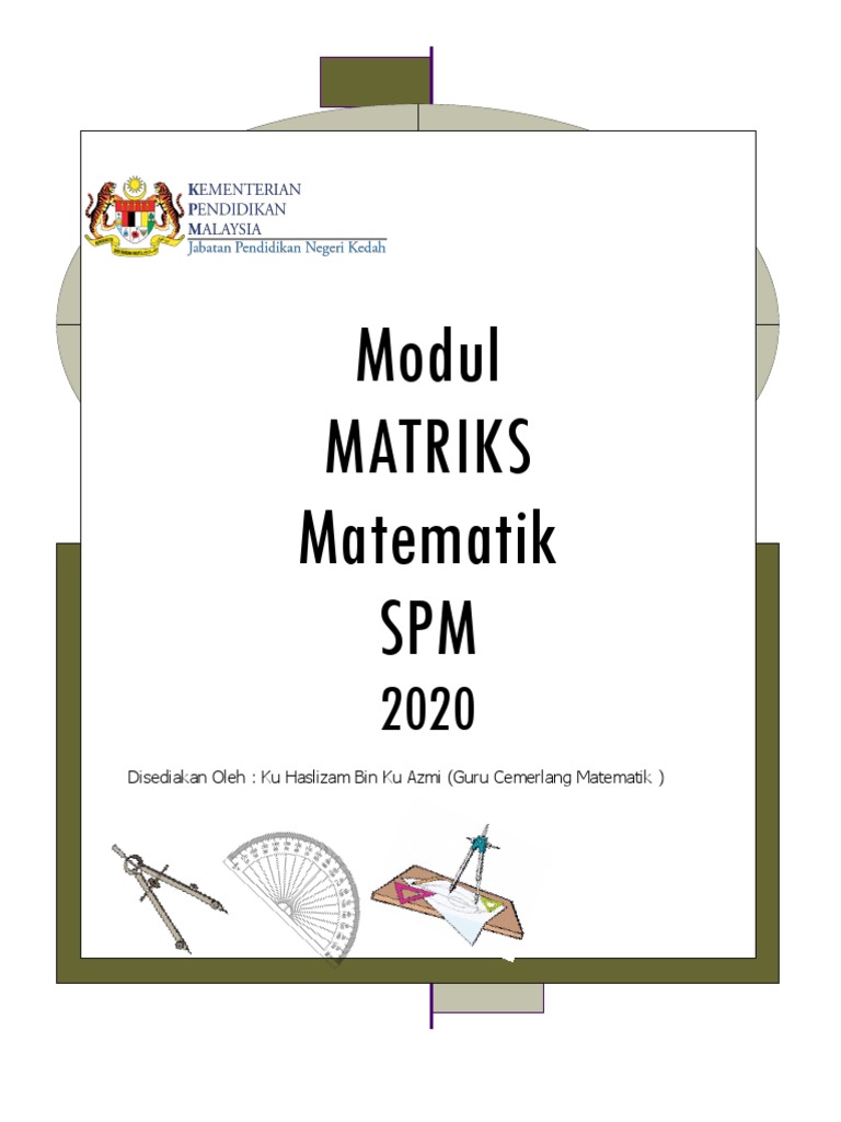 Modul Latihan Matriks PDF | PDF