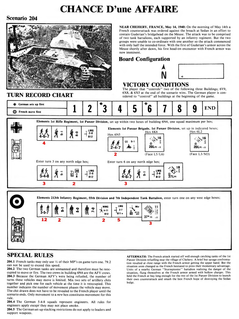 Squad Leader Scenario CAK00204A | PDF | Armoured Fighting Vehicles ...