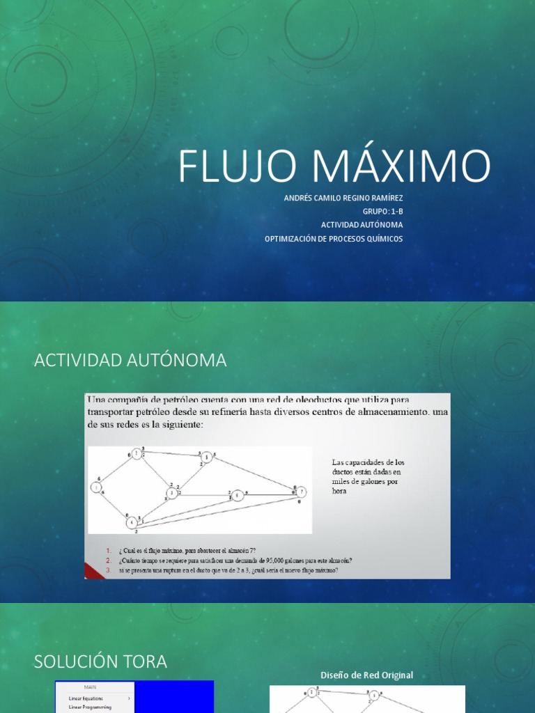 Flujo Máximo | PDF
