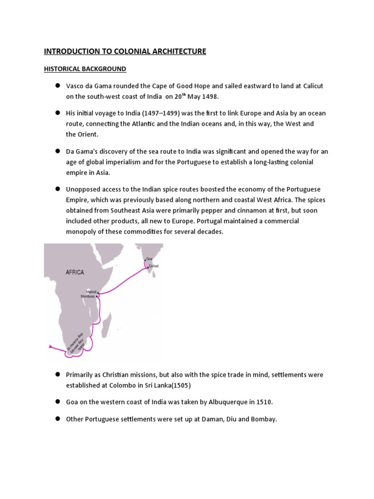 Introduction To Colonial Architecture | PDF | British Empire