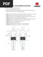 VERO MODA Size Guide | PDF | Waist | Body Shape