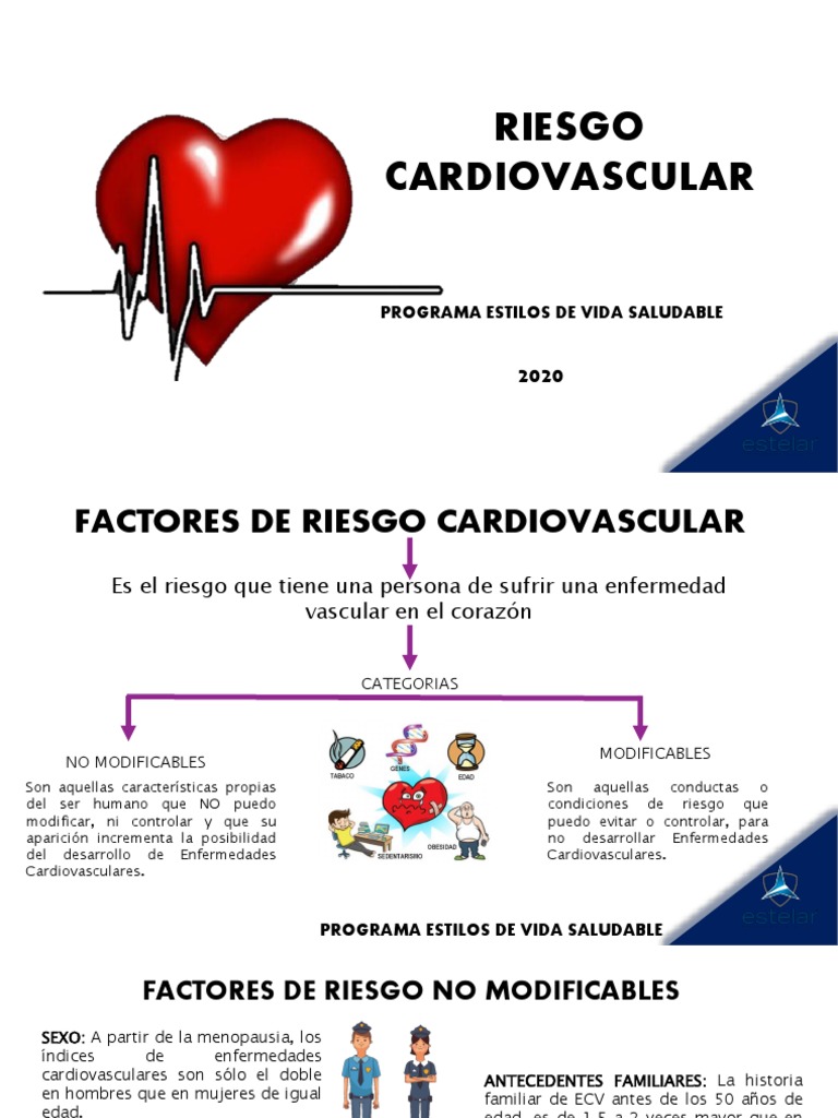 Riesgo Cardiovascular: Programa Estilos de Vida Saludable | PDF ...