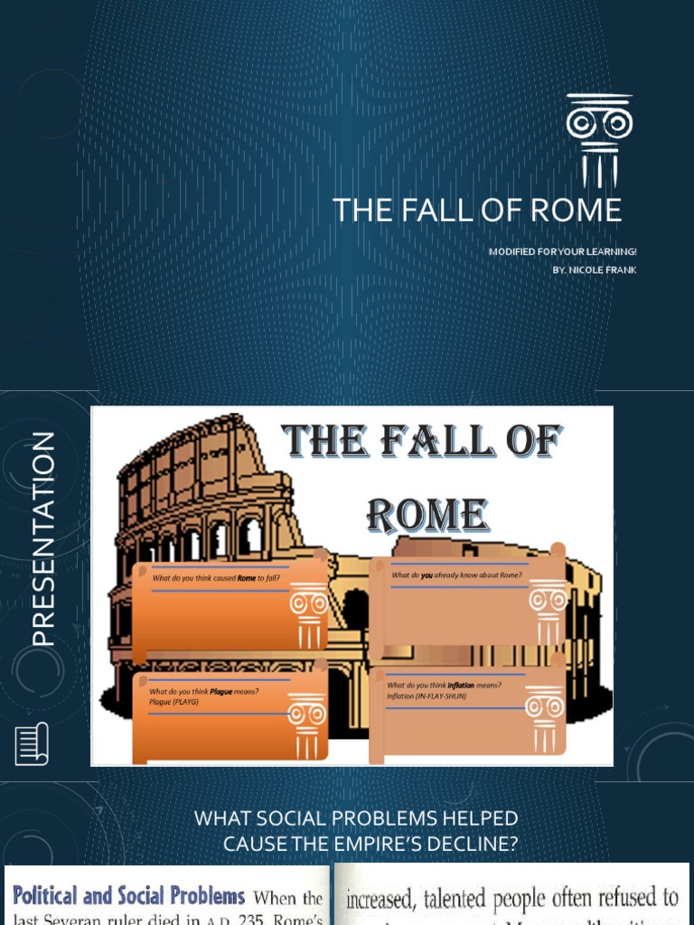The Fall of Rome | PDF