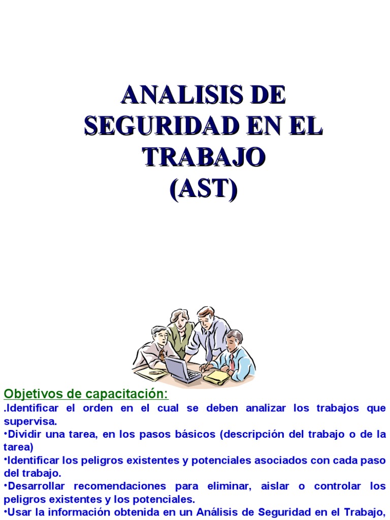 Capacitacion AST | PDF | Riesgo | Seguridad y salud ocupacional