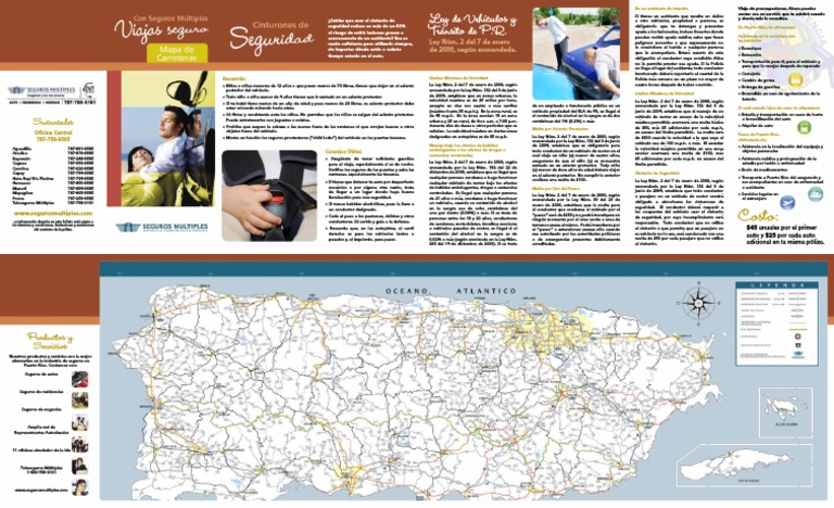 Mapa de Carreteras de Puerto Rico | PDF | Puerto Rico | Seguro