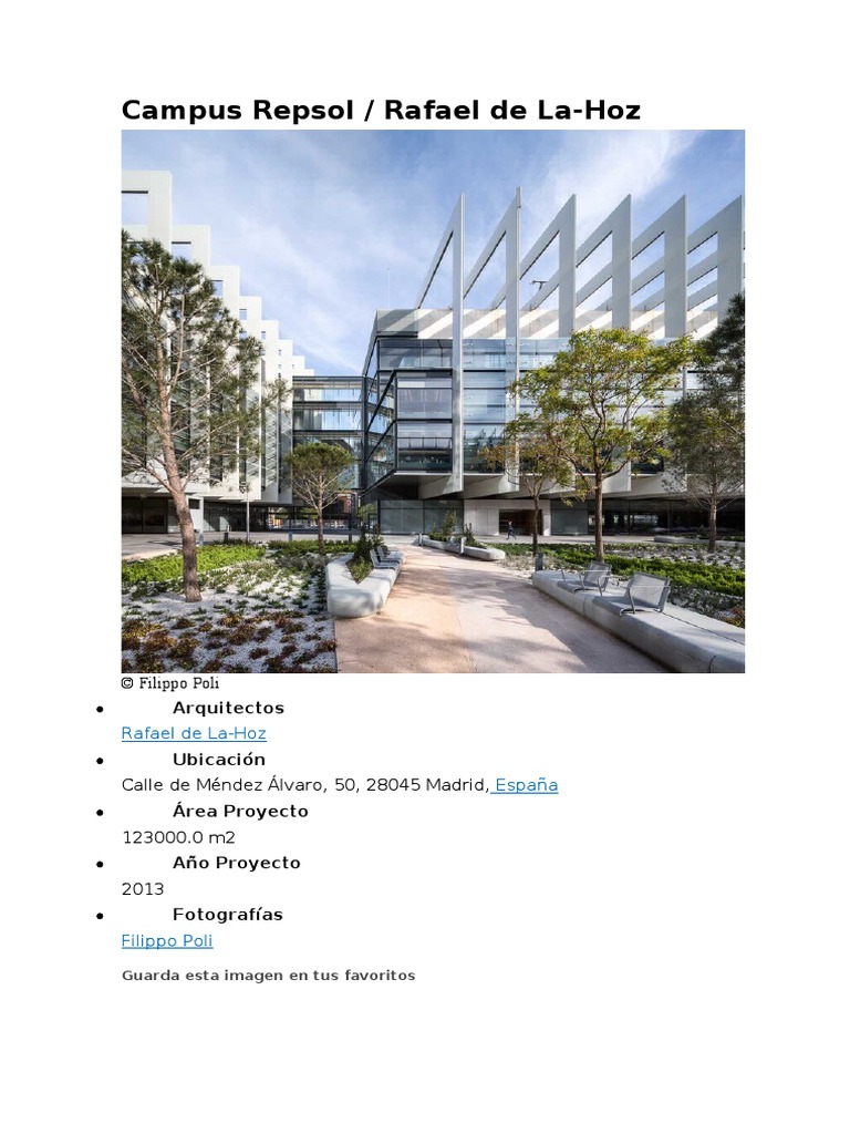 Campus Repsol Informacion | PDF | Liderazgo en Energía y Diseño ...