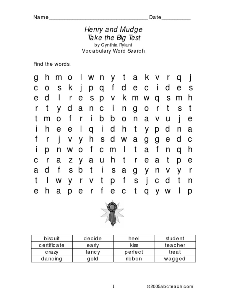 10 Hanry and Mudge Take The Big Test PDF | PDF