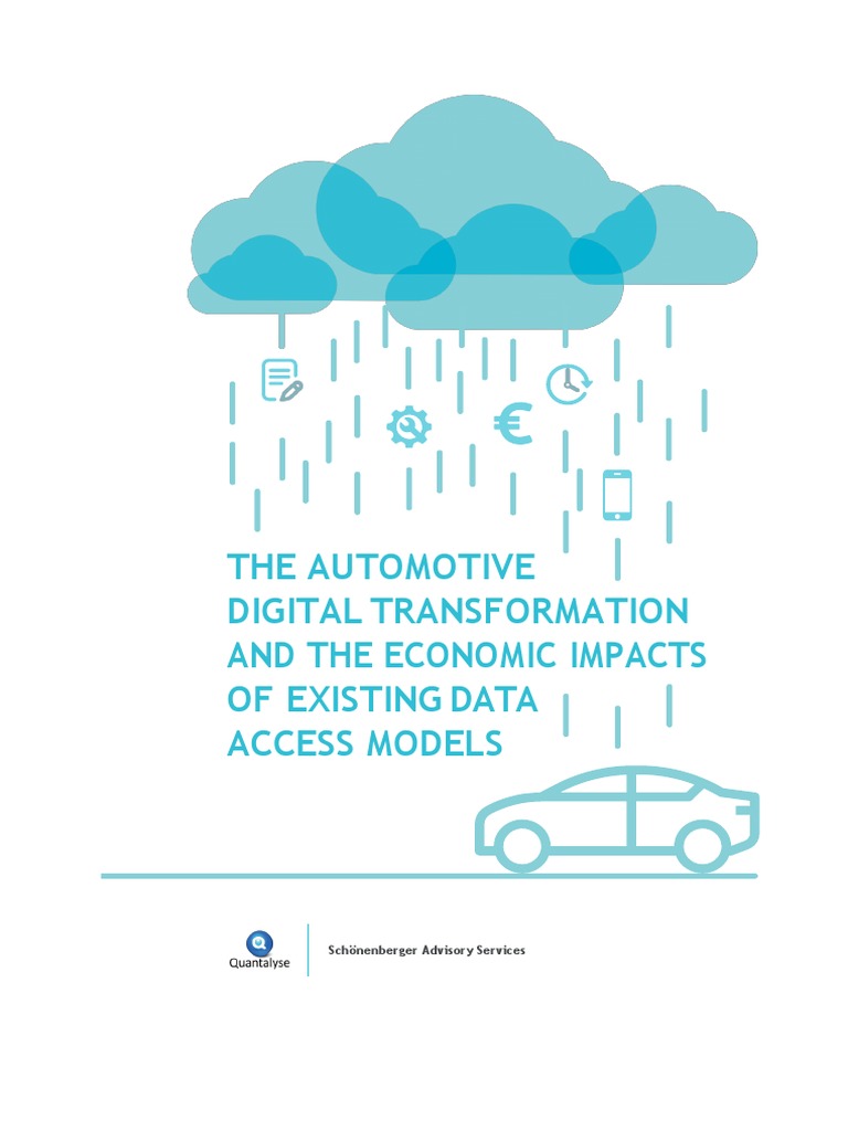 The Automotive Digital Transformation | PDF | Life Cycle Assessment | Car