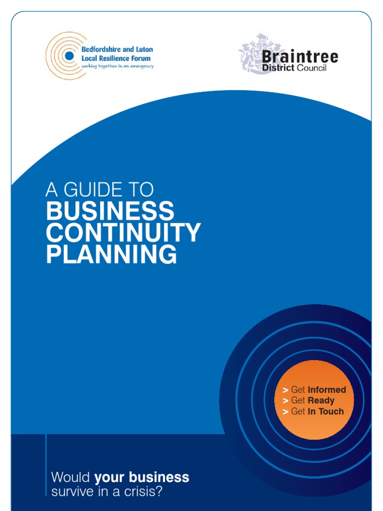 Bcp Handbook | Business Continuity | Emergency
