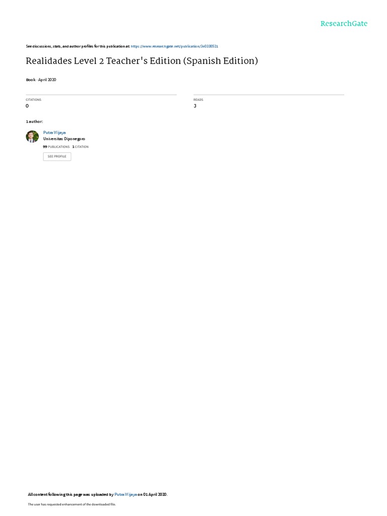Realidades Level 2 Teacher 39 S Edition Spanish 0131340980 WZYPVnJj4 ...