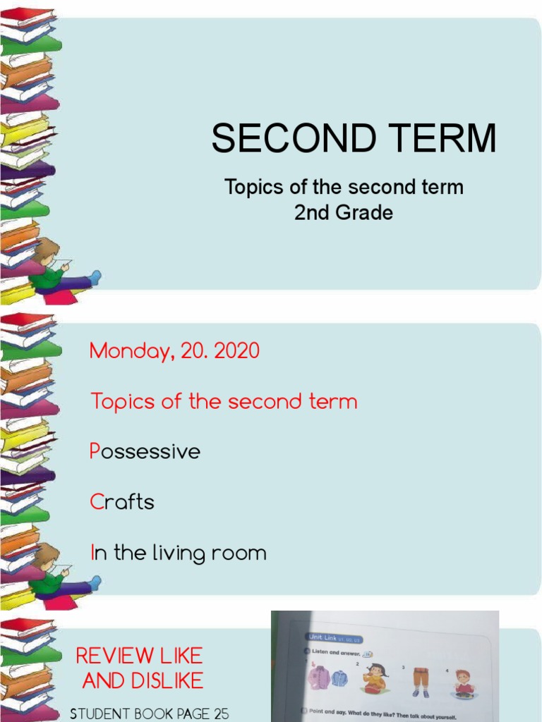 2nd Grade Second Term Topics Overview | PDF