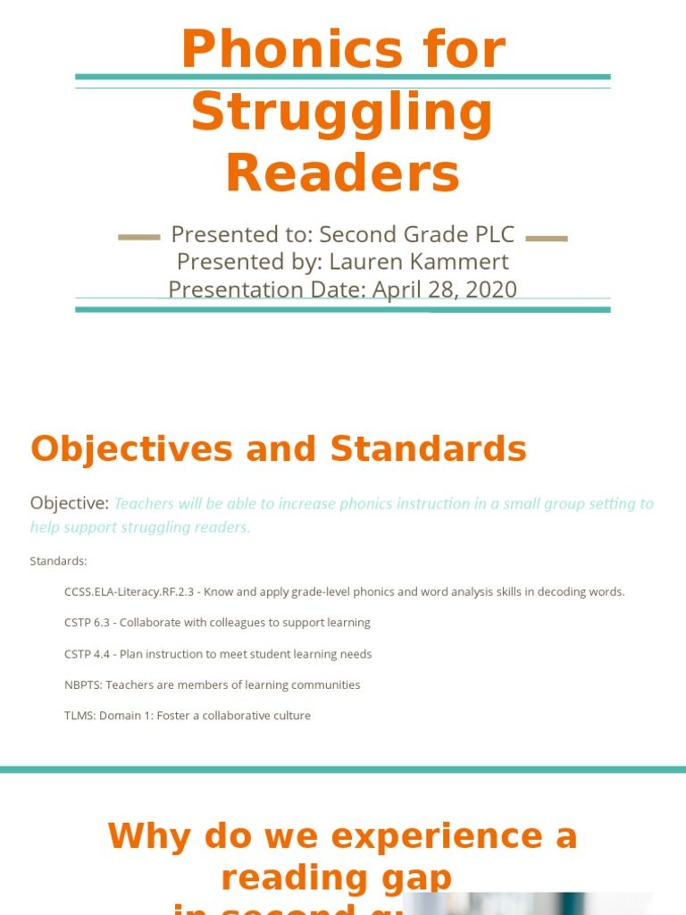 Phonics Strategies for Struggling Readers | PDF | Phonics | Communication