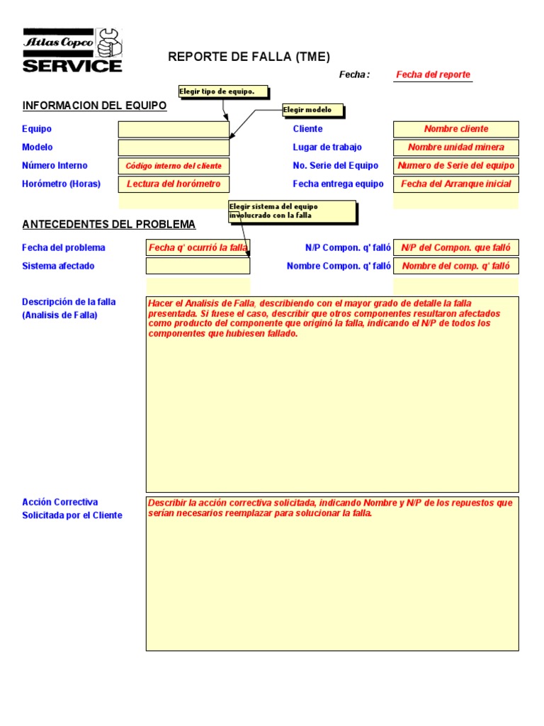 Reporte de Falla - Garantia | PDF | Informática | Informática y tecnología de la información