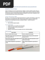 Syringe Driver Chart | PDF | Prescription Drugs | Medicine
