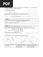 Worksheet Equation of Circle 2021 | PDF | Circle | Tangent