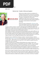 How Mariano Que Built Mercury Drug With P100 | PDF | Pharmaceutical ...