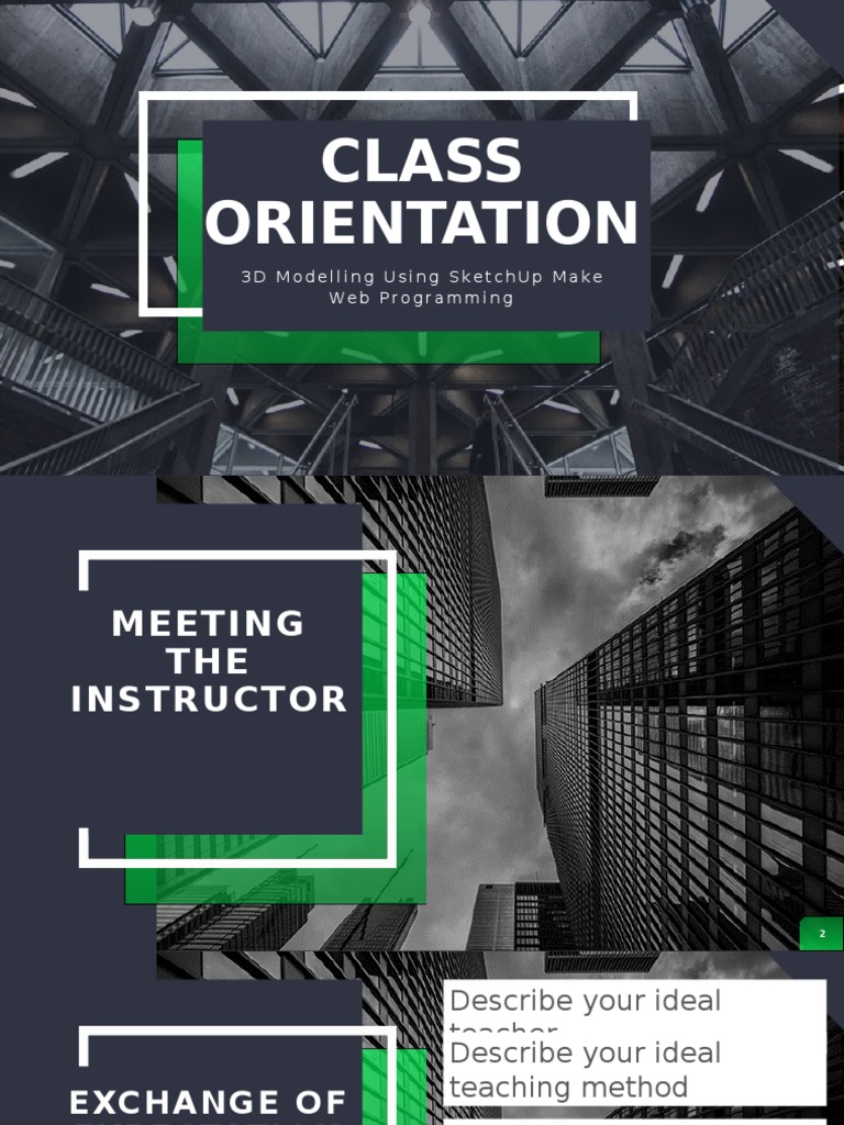 Class Orientation - 3D Modelling | PDF | Teachers | Cognition